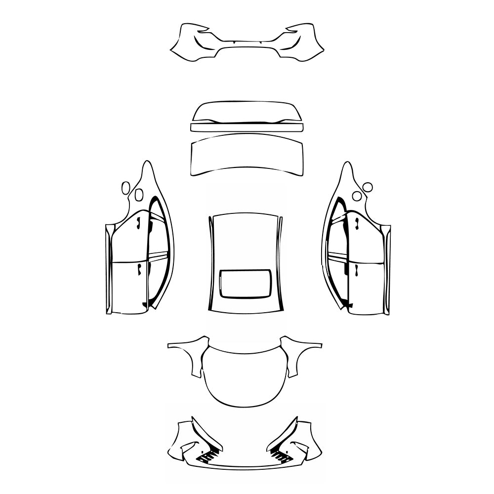 Voorgesneden PPF BYD King (BR) 2025 – PPF-Kits